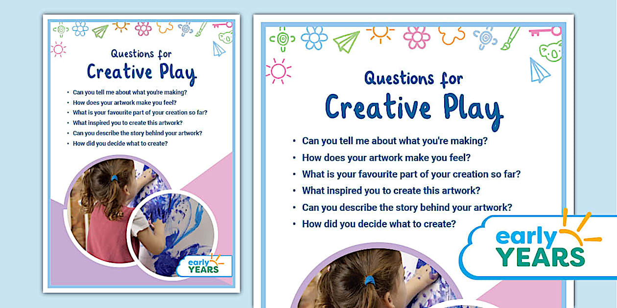 Open-Ended Questions For the Creative Area in the Kindergarten