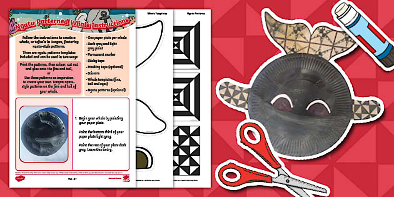 Ngatu Patterns Tongan Animal Art (teacher made) - Twinkl