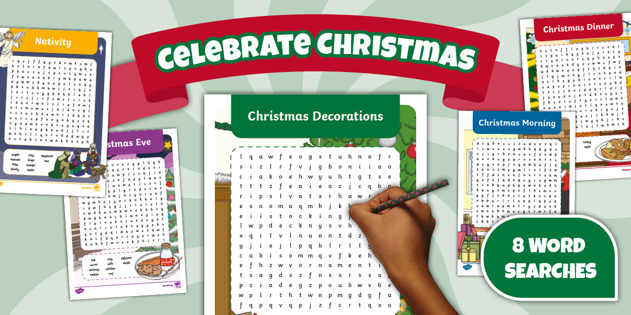 Celebrate Christmas Word Searches