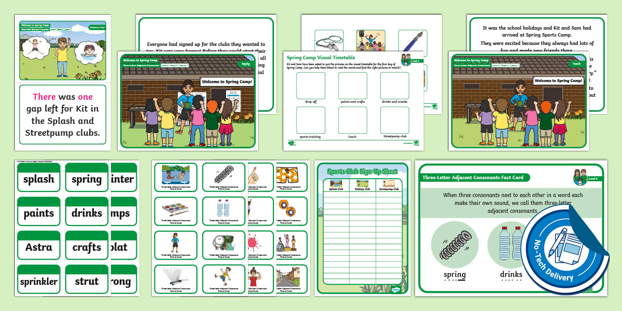 No-Tech Level 4 Week 5 Lesson 1