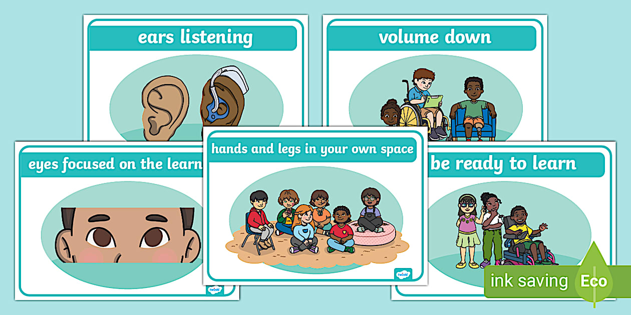👉 Good Sitting Display Posters (Teacher-Made) - Twinkl
