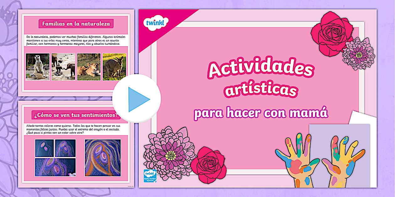 Día de las Madres - Actividades artísticas - Twinkl