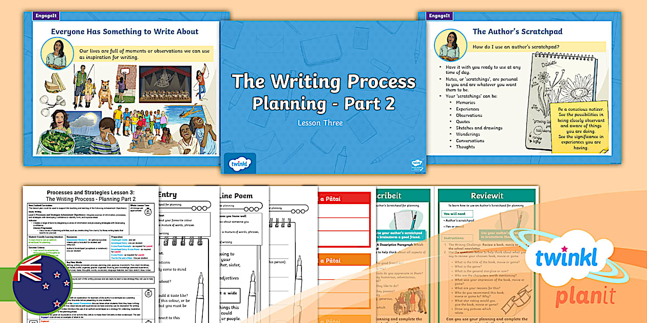 Phase 2 Writing Processes Planning Using a Scratchpad