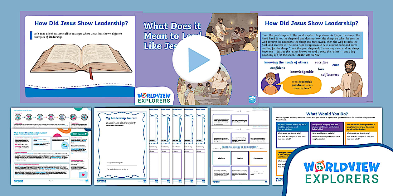 RE: Leaders of Faith - Christianity: UKS2 Lesson Pack 6