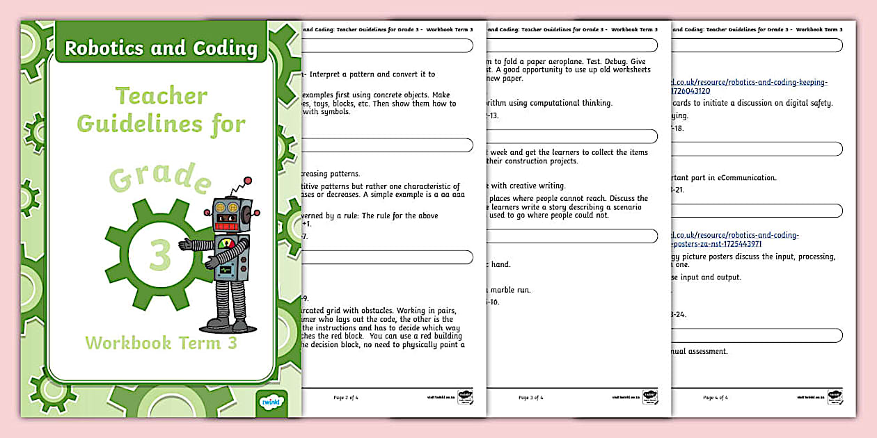 Teacher Grade 3 - Term 3 - Guide: Teacher Guidelines