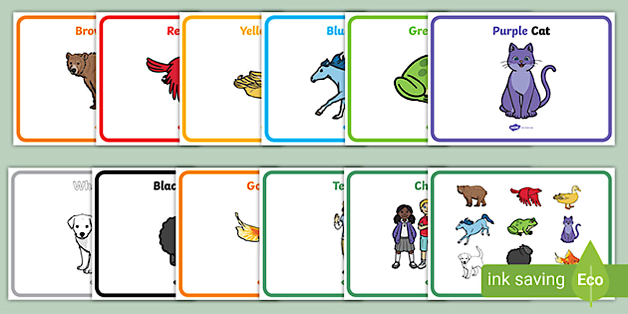 Story Sequencing to Support Teaching on Brown Bear, Brown Bear