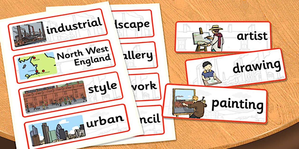 LS Lowry Word Cards