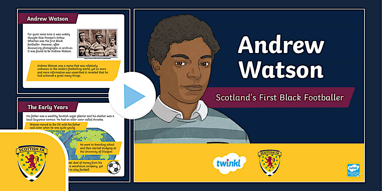 FREE! - Andrew Watson PowerPoint (teacher made) - Twinkl