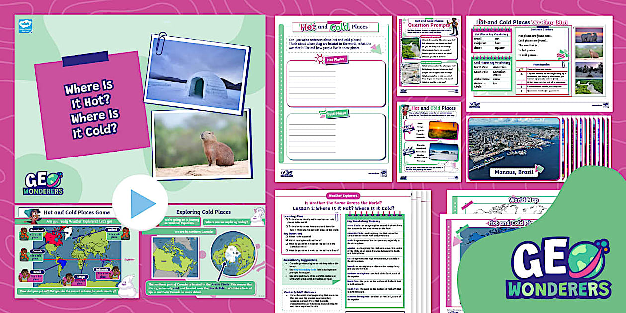 Geo Wonderers KS1: Weather Explorers Lesson Pack 2 - Twinkl