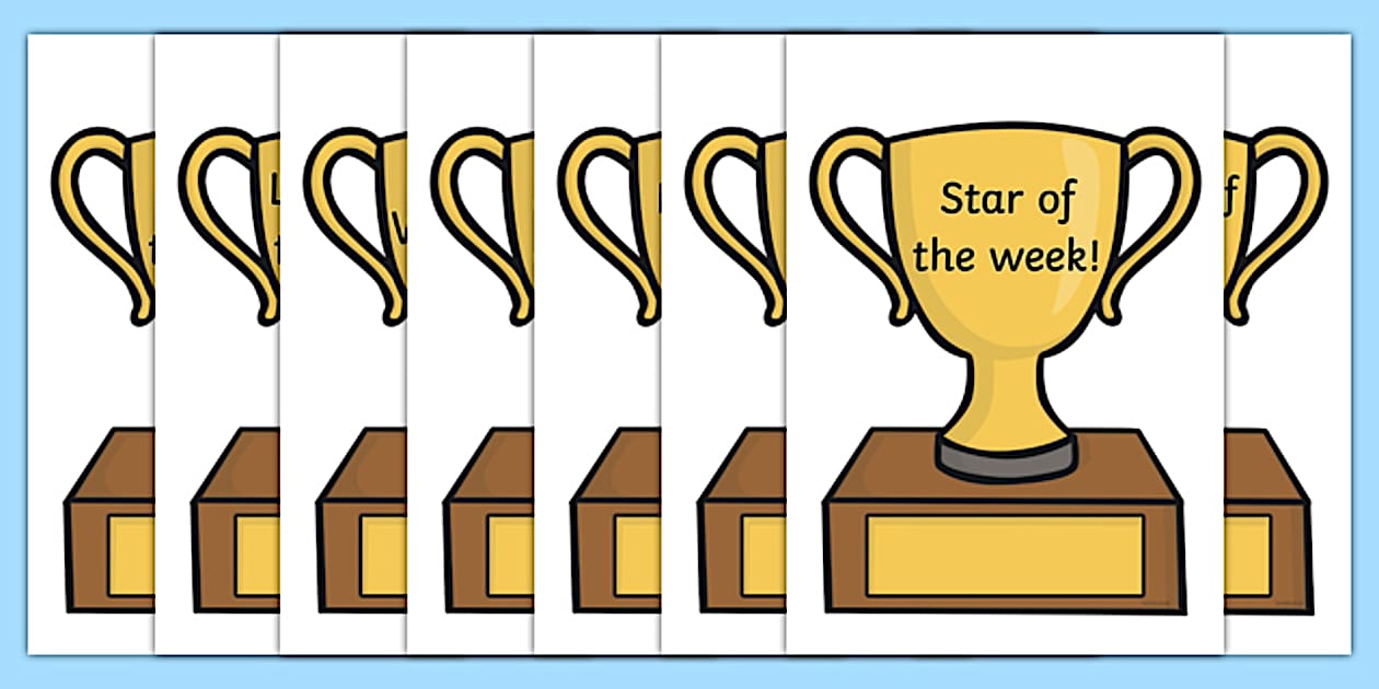 Editable Classroom Award Trophies (teacher made) - Twinkl