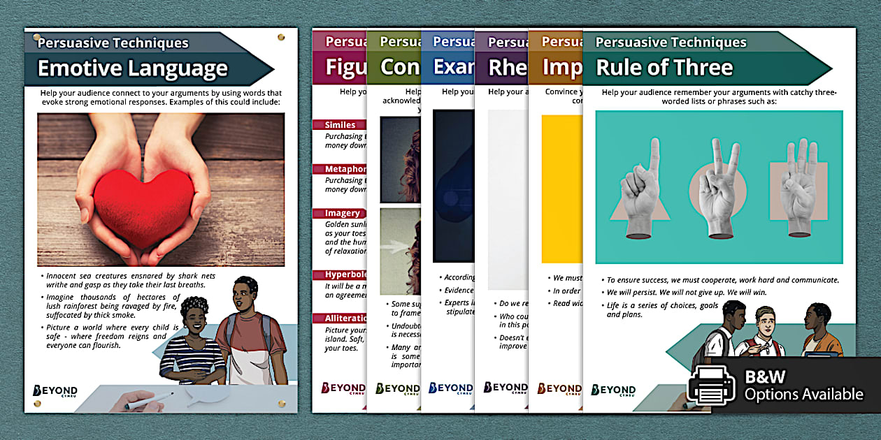 Persuasive Techniques Posters
