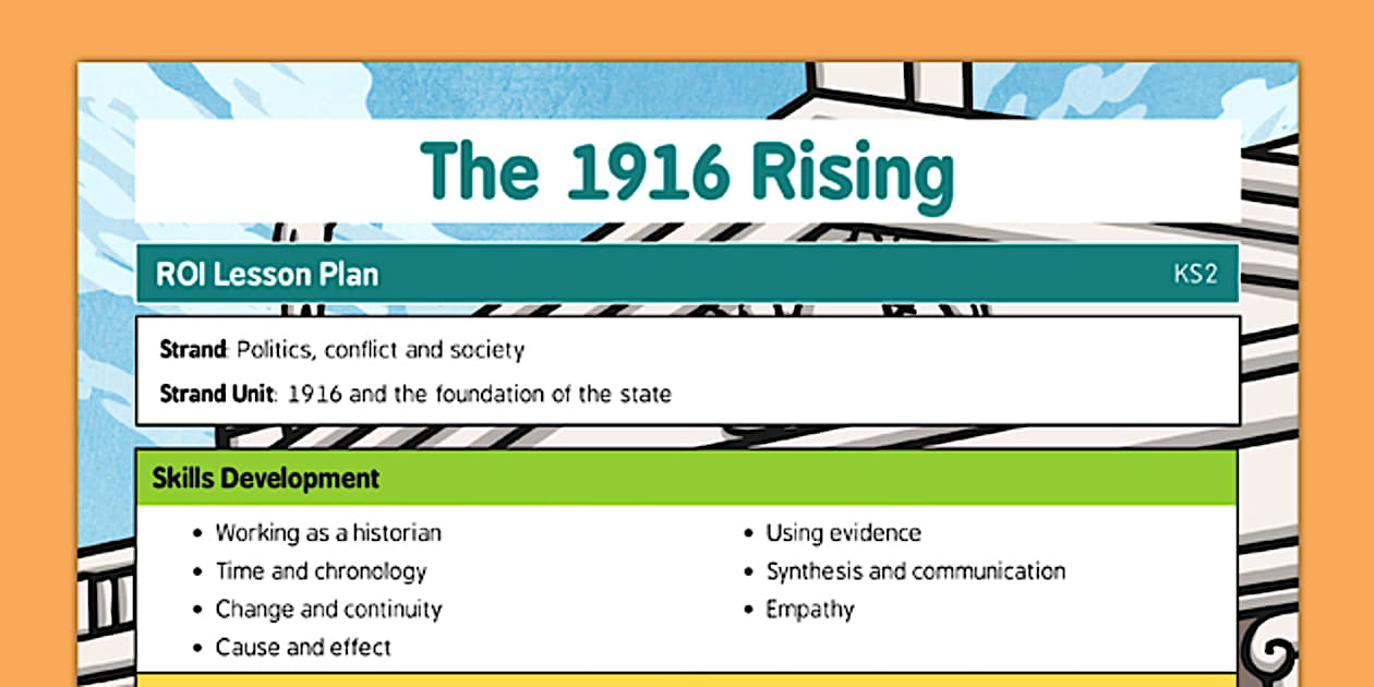 1916 Rising Project Lesson Plan and Ideas (teacher made)