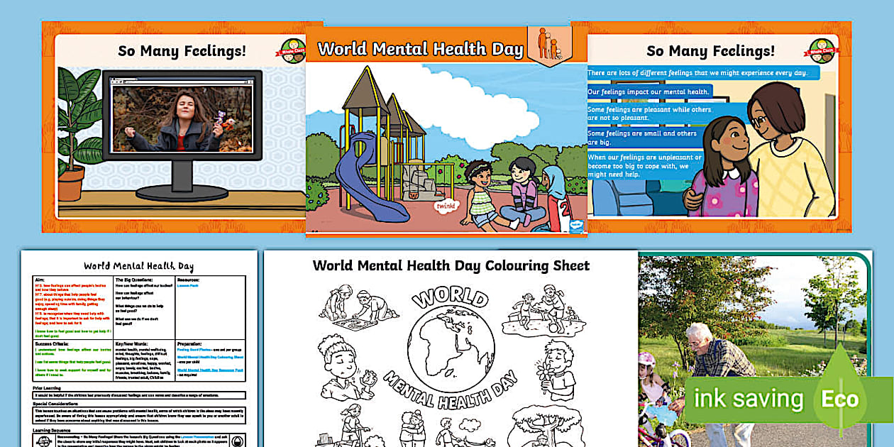 World Mental Health Day KS1 Lesson Pack | Twinkl Resources