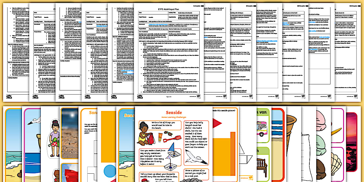 Seaside Planning and Resource Pack | Reception | Twinkl