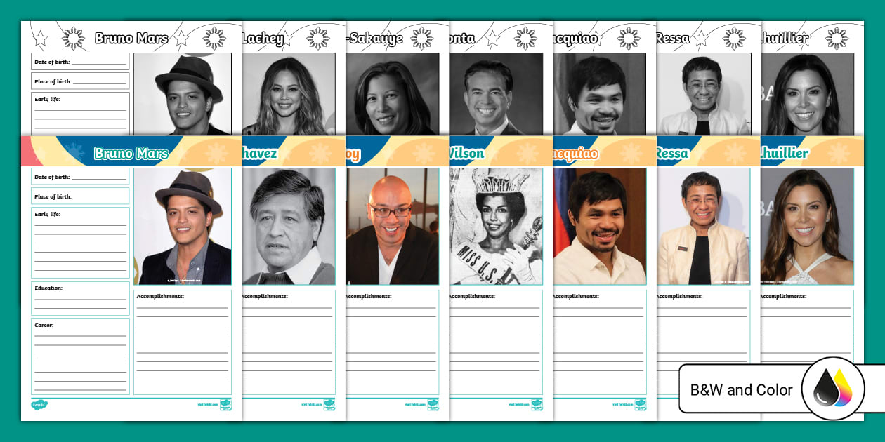 All About Filipino Americans Research and Write Activity Pack