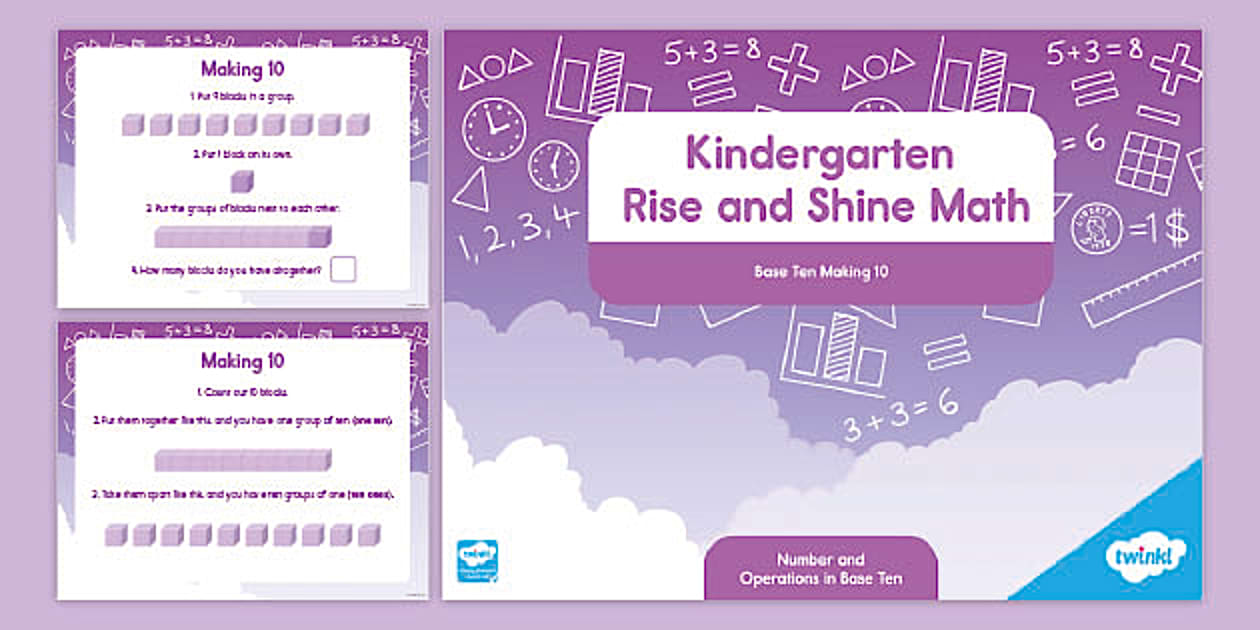 Base Ten Making 10 PowerPoint | Math | Twinkl USA - Twinkl
