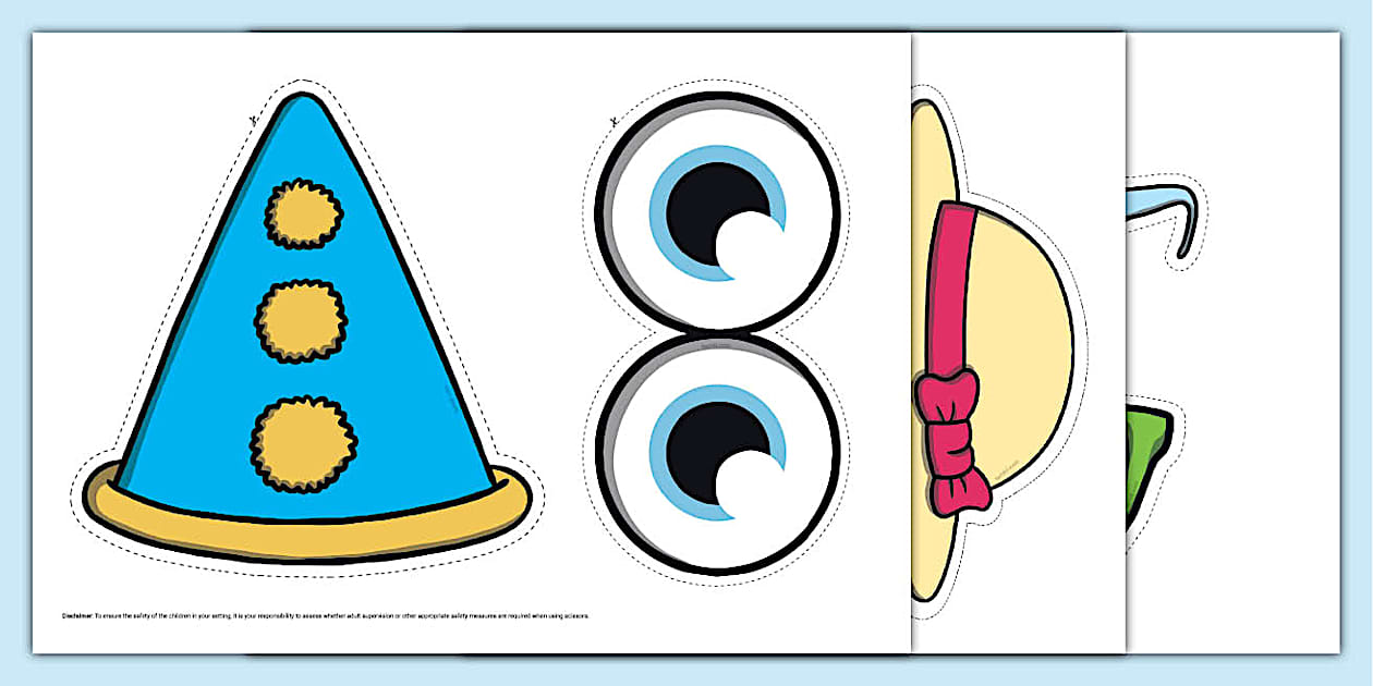 Funny Photo Booth Prop Cut-Outs (Teacher-Made) - Twinkl