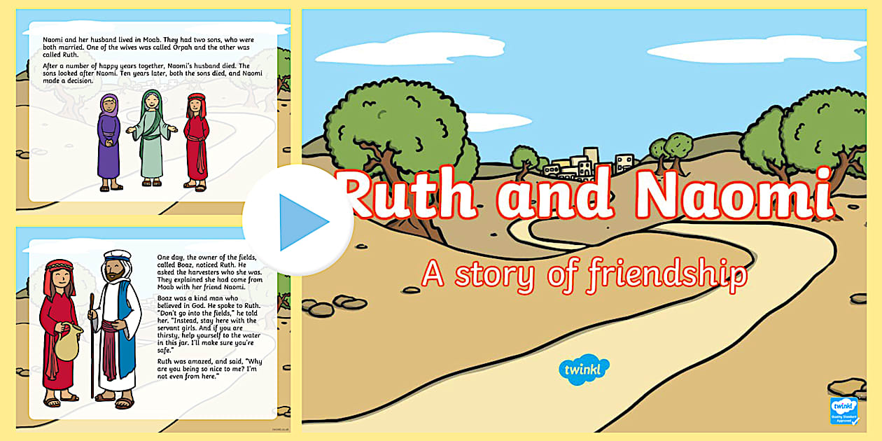Ruth and Naomi Bible Story PowerPoint - RE Resource - Twinkl