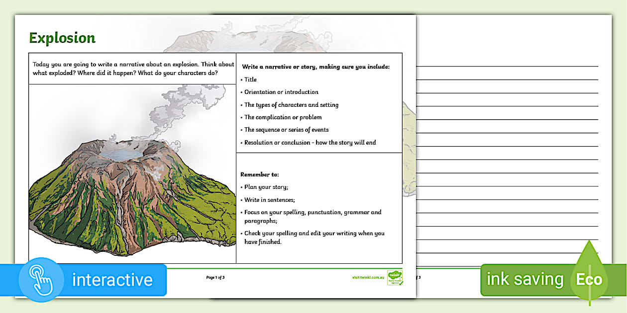 NAPLAN-Style Narrative Writing Stimulus (teacher made)