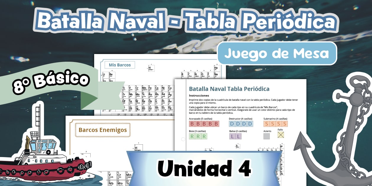 Juego | Química | Tabla Periódica | Enlaces | Número Atómico