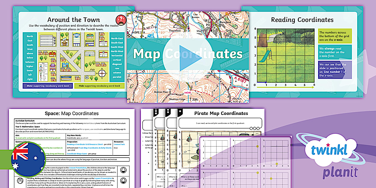 Year 5 Space: Coordinates Lesson 3 (teacher made) - Twinkl