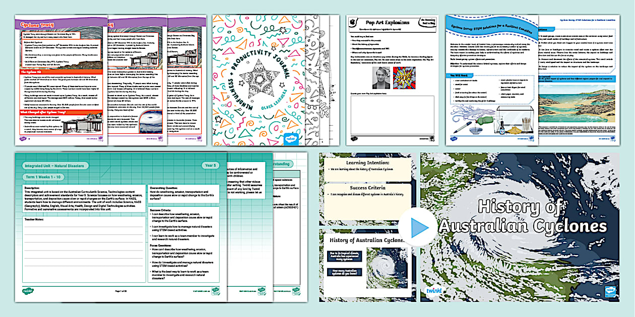 STEM IU Yr 5 Natural Disasters Wk 3-4 (teacher made)