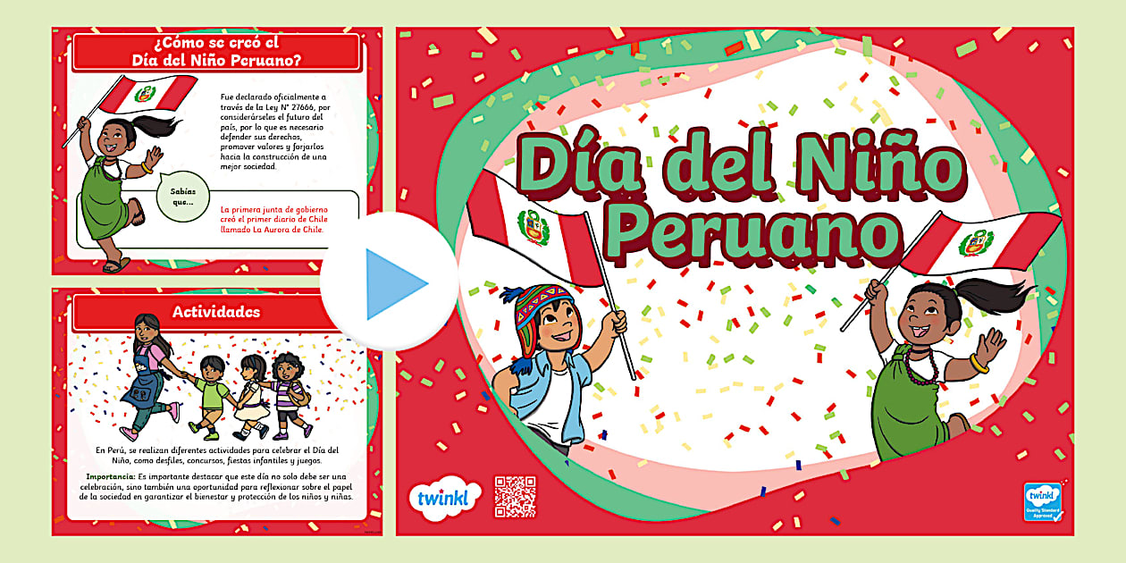 PowerPoint: Día del Niño Peruano - resumen | Twinkl Perú