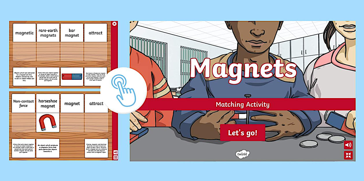 Magnets Matching Activity | Science | Forces | Twinkl