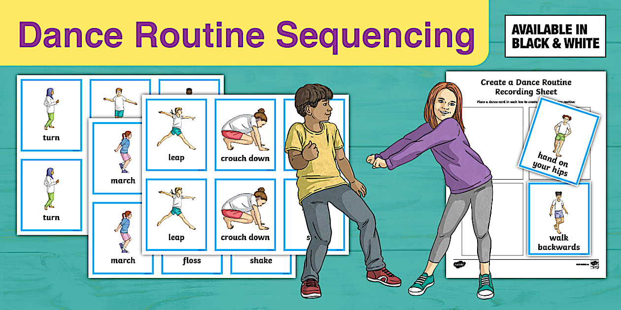 Dance Routine Choreography Sheet