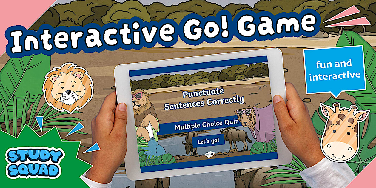 Punctuate Sentences Correctly KS2 English Quiz