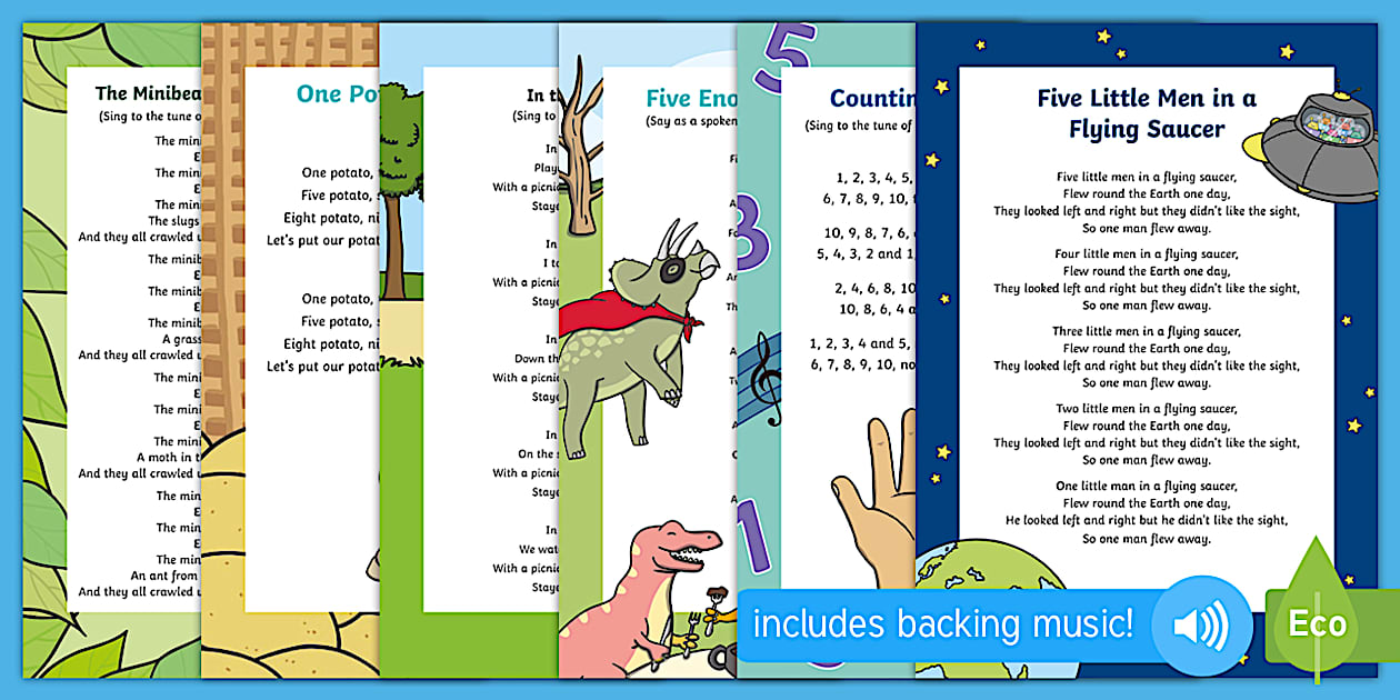 Ordering Nursery Rhymes and Songs Resource Pack - Twinkl