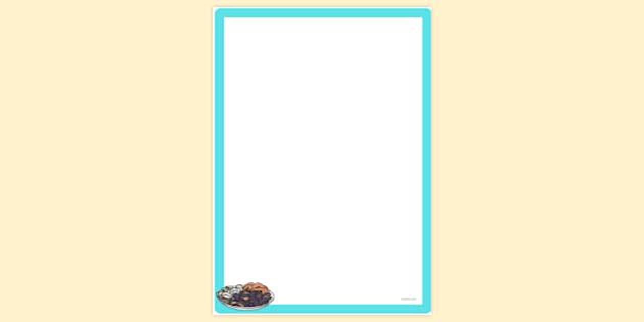 Seafood Platter Page Border | Page Borders | Twinkl - Twinkl