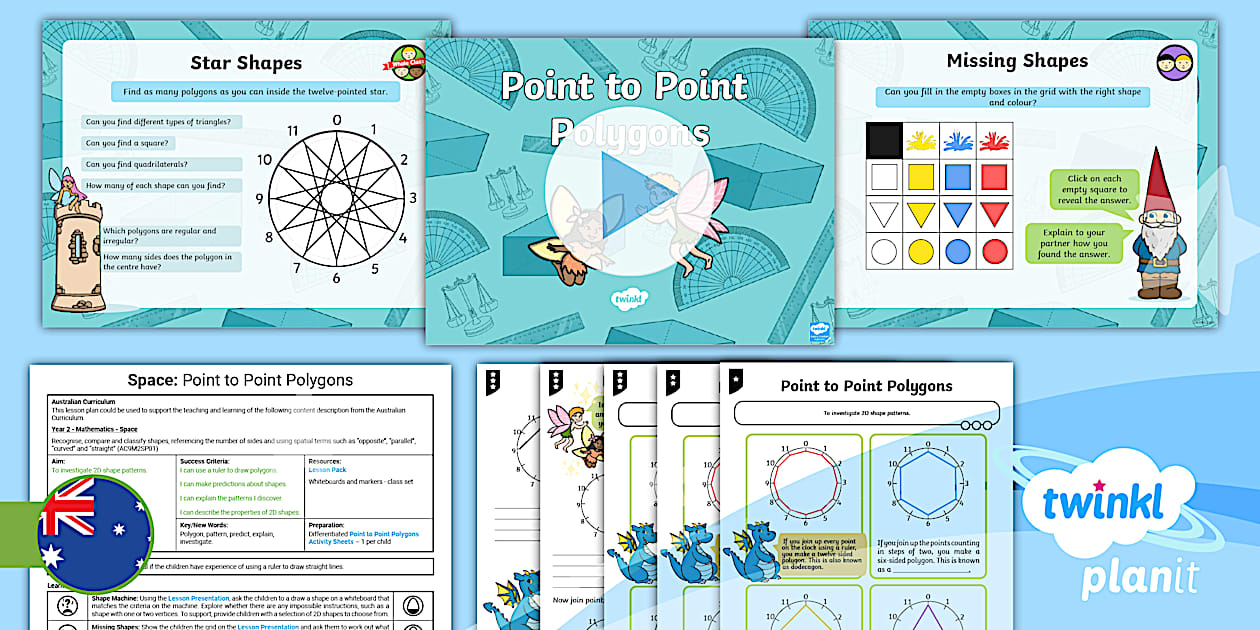 Year 2 Space: 2D Shapes Lesson 3 (teacher made) - Twinkl