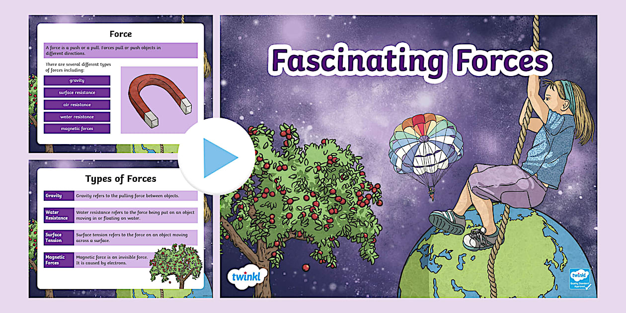 Fascinating Forces PowerPoint (teacher made) - Twinkl