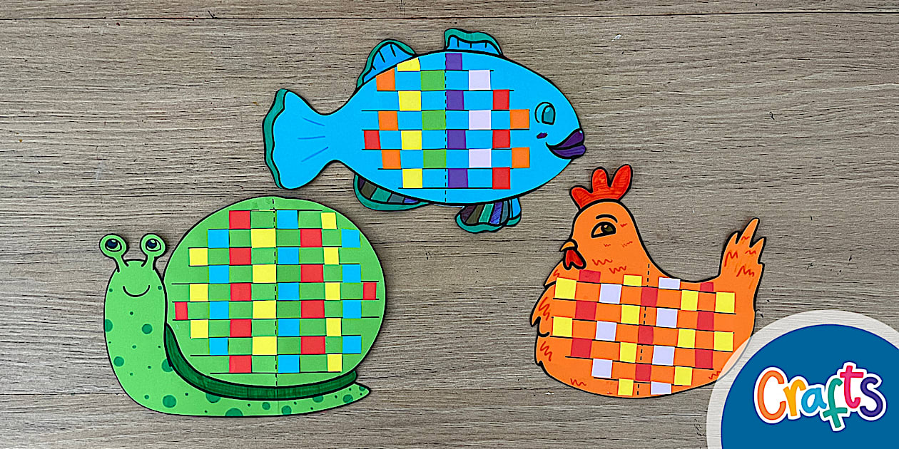 Paper Weaving Animals Pack