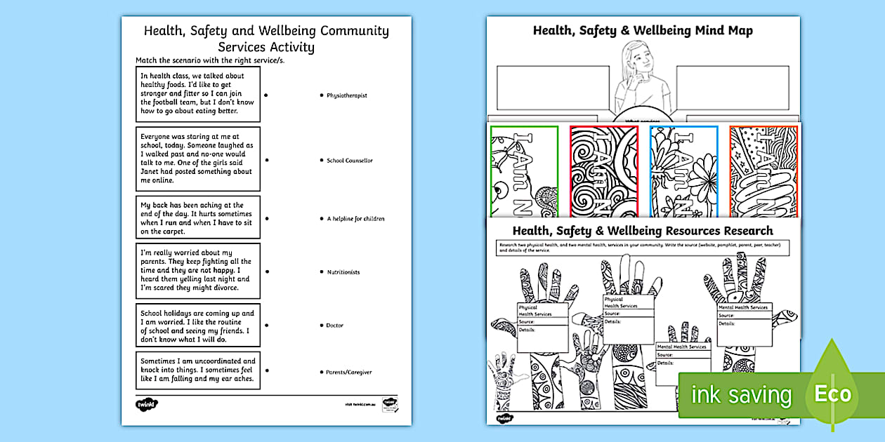 Health, Safety and Wellbeing Resource Pack (teacher made)