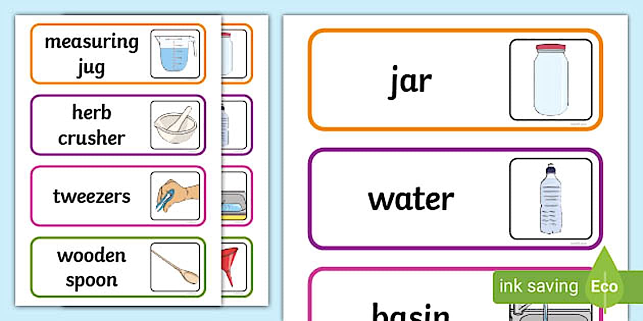 Potion Station Word Cards (teacher made) - Twinkl