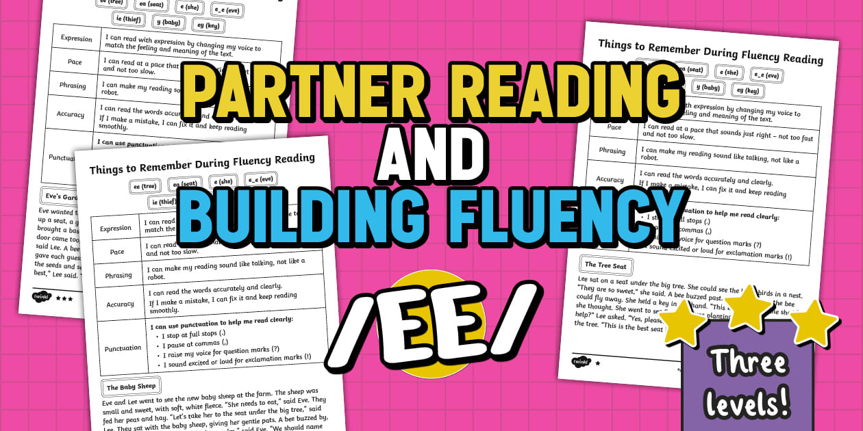 Partner Reading and Building Fluency - /EE/