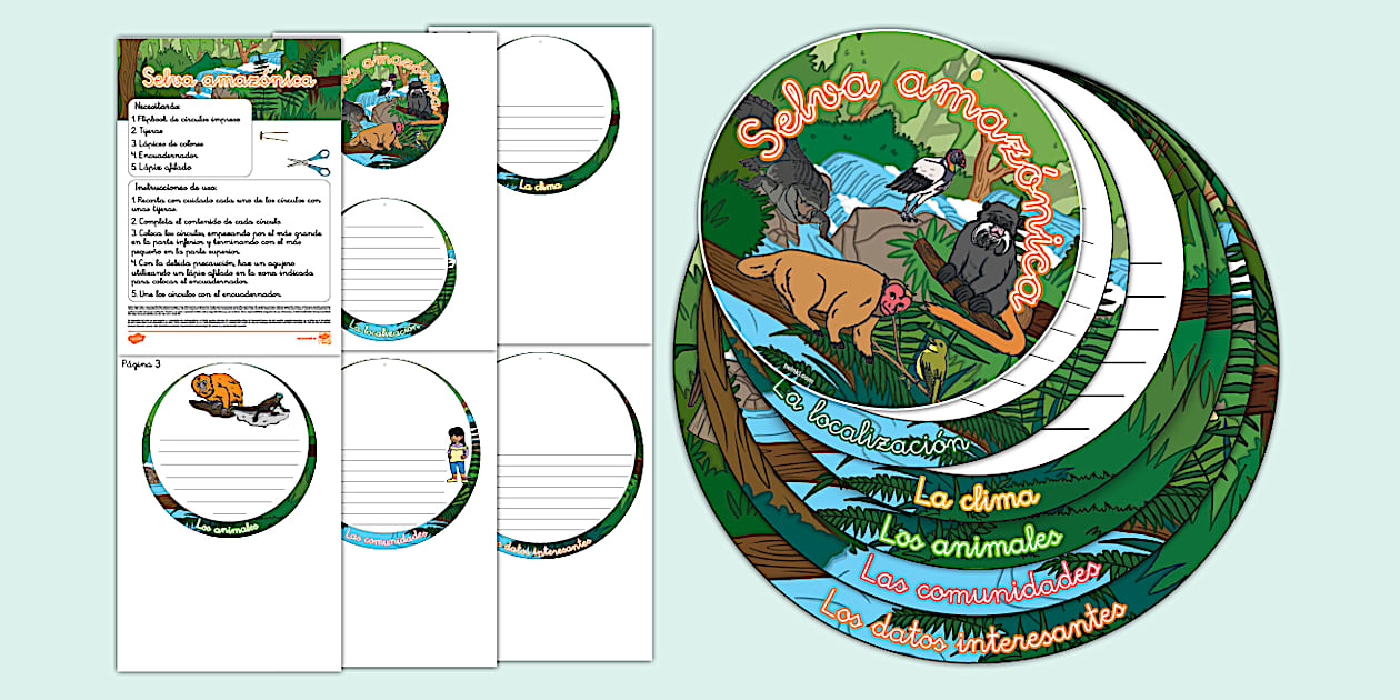 Flipbook: Selva amazónica