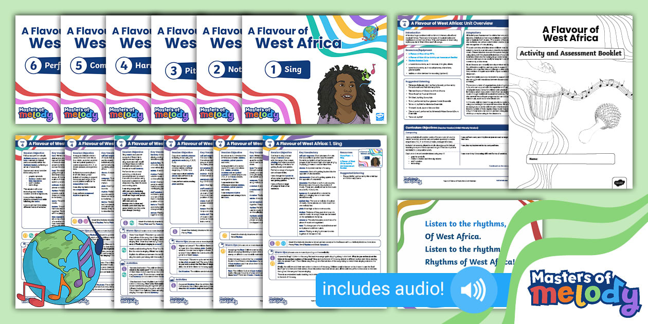 👉 Around the World - A Flavour of West Africa Unit Pack