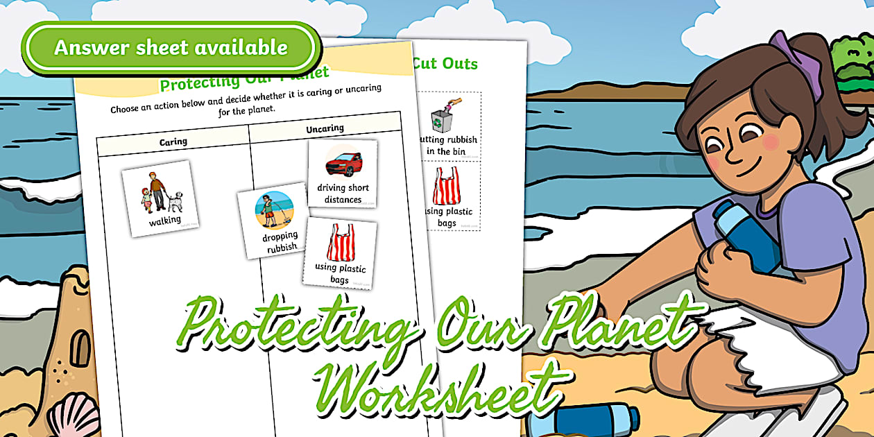 F-2 Protecting our Planet Worksheet