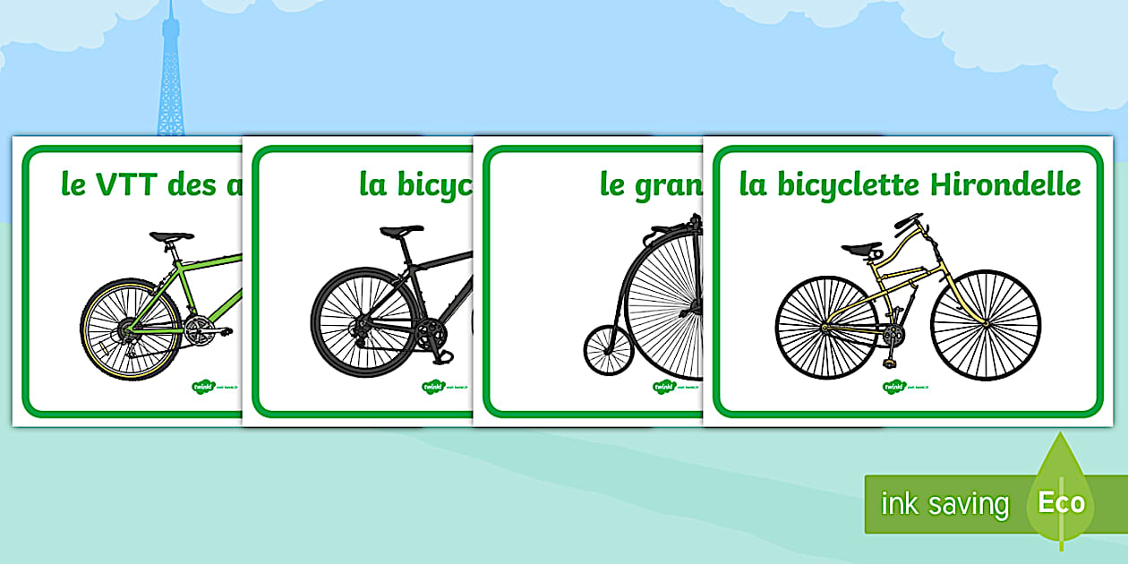 Posters : Les vélos au fil des ans