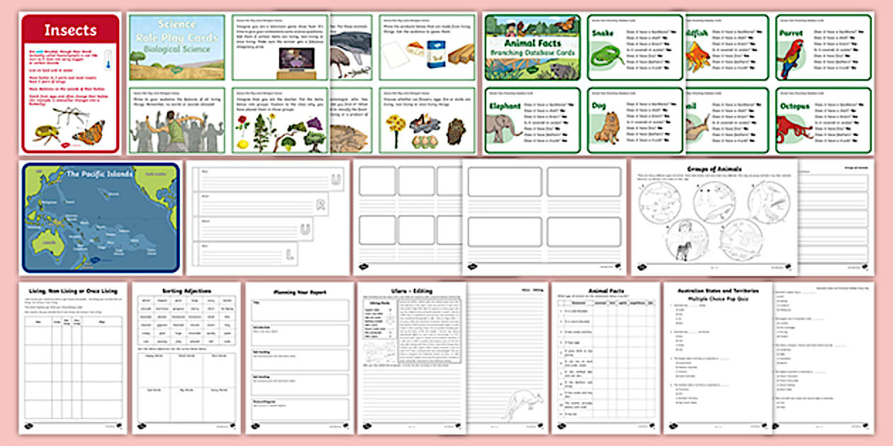 What Am I? Integrated Unit of Work Year 3 Weeks 5-10 Resource Pack