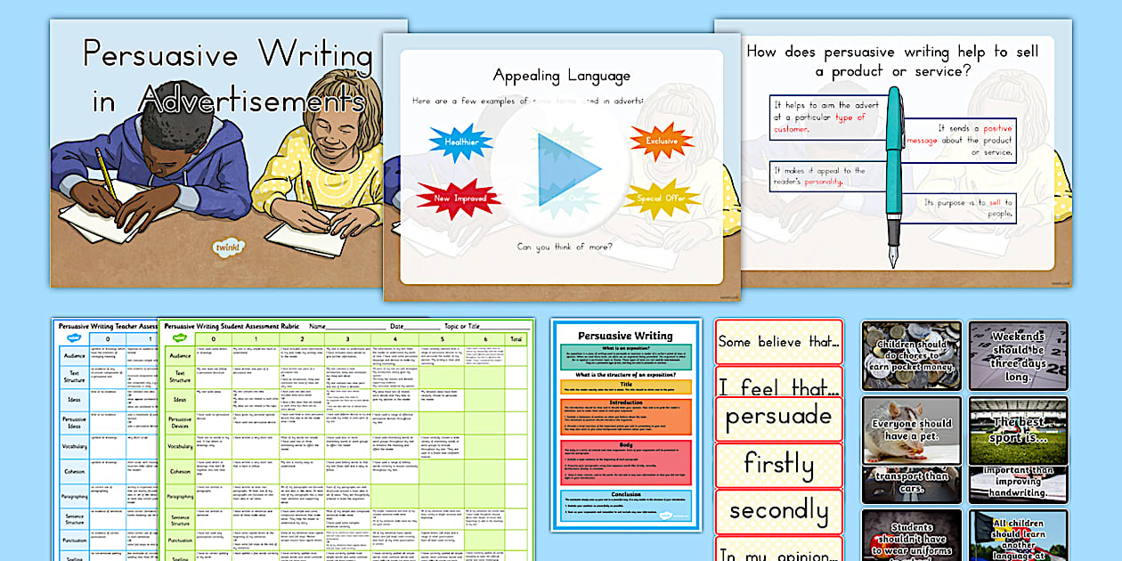 Resource Pack - Persuasive Language Techniques - Twinkl