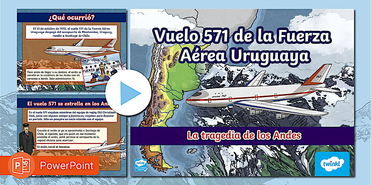 Presentación: Vuelo 571 de la Fuerza Aérea Uruguaya - La tragedia de ...