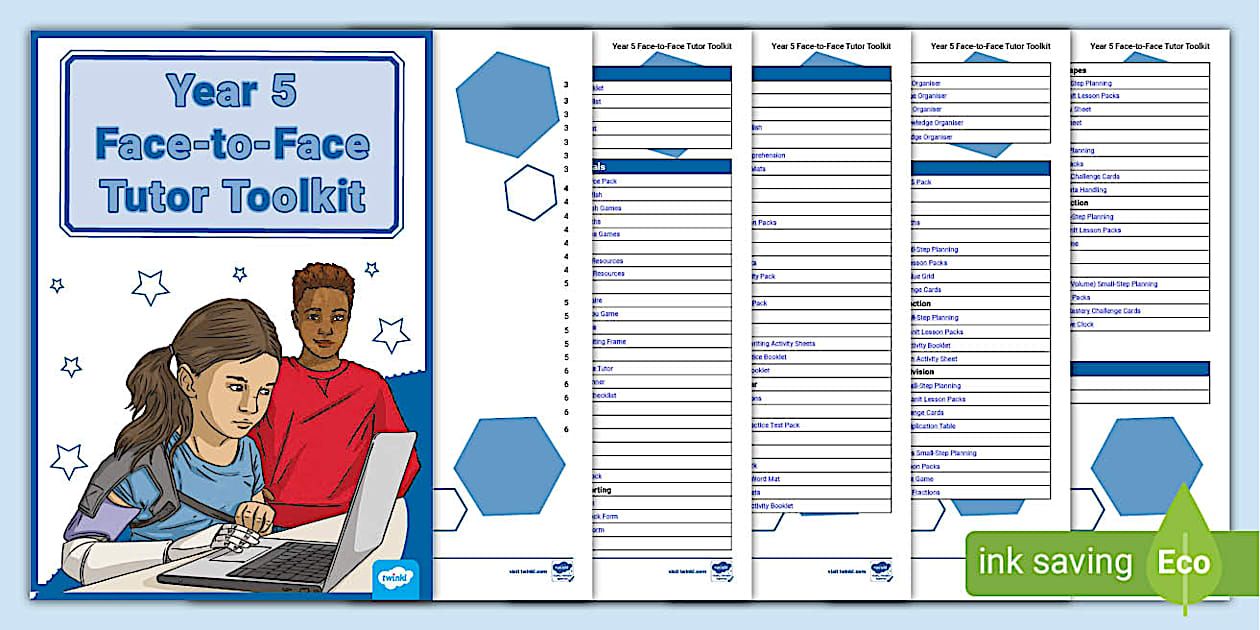 Year 5 Face-to-Face Tutor Toolkit (teacher made) - Twinkl