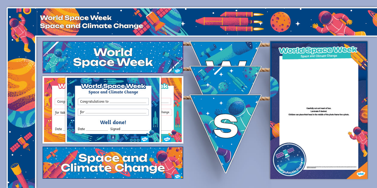 World Space Week Display Pack (teacher made) - Twinkl