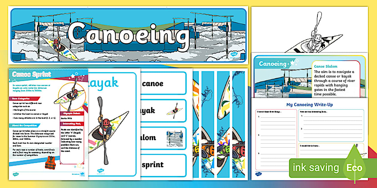 Olympics Canoeing Resource Pack (teacher made) - Twinkl