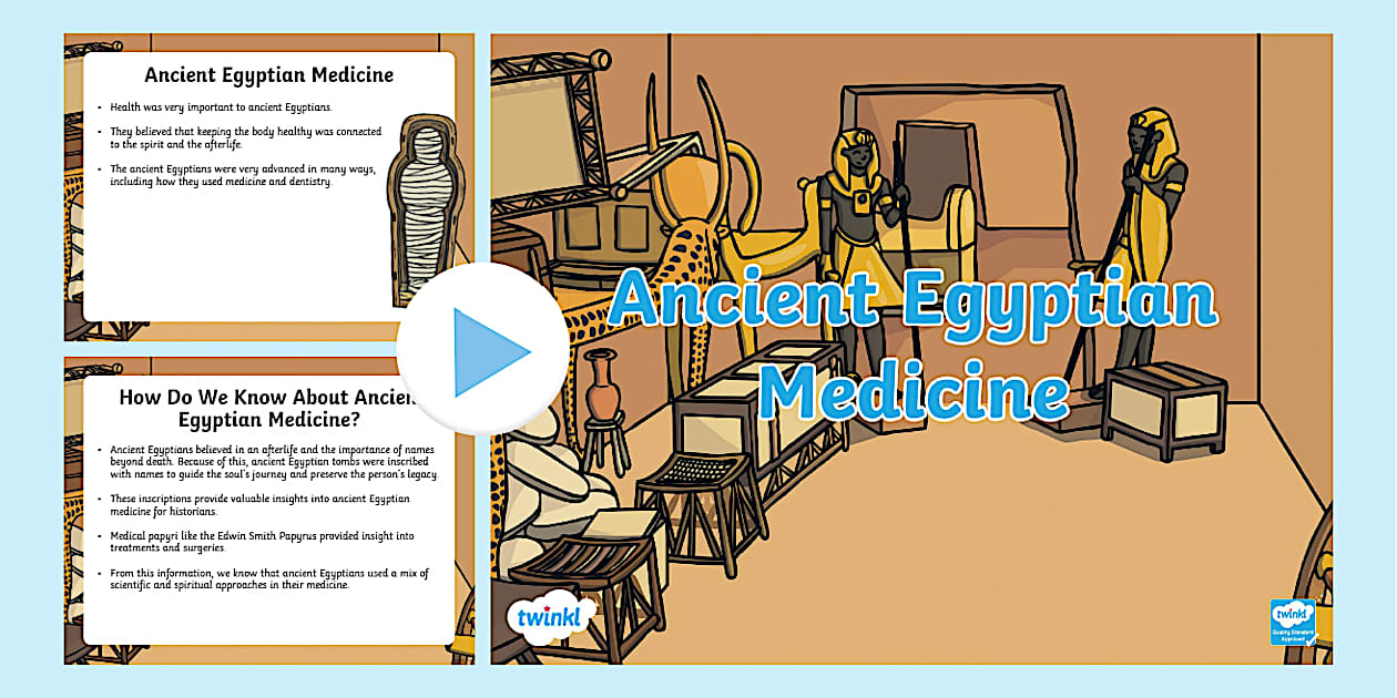 Ancient Egypt Medicine PowerPoint - Twinkl