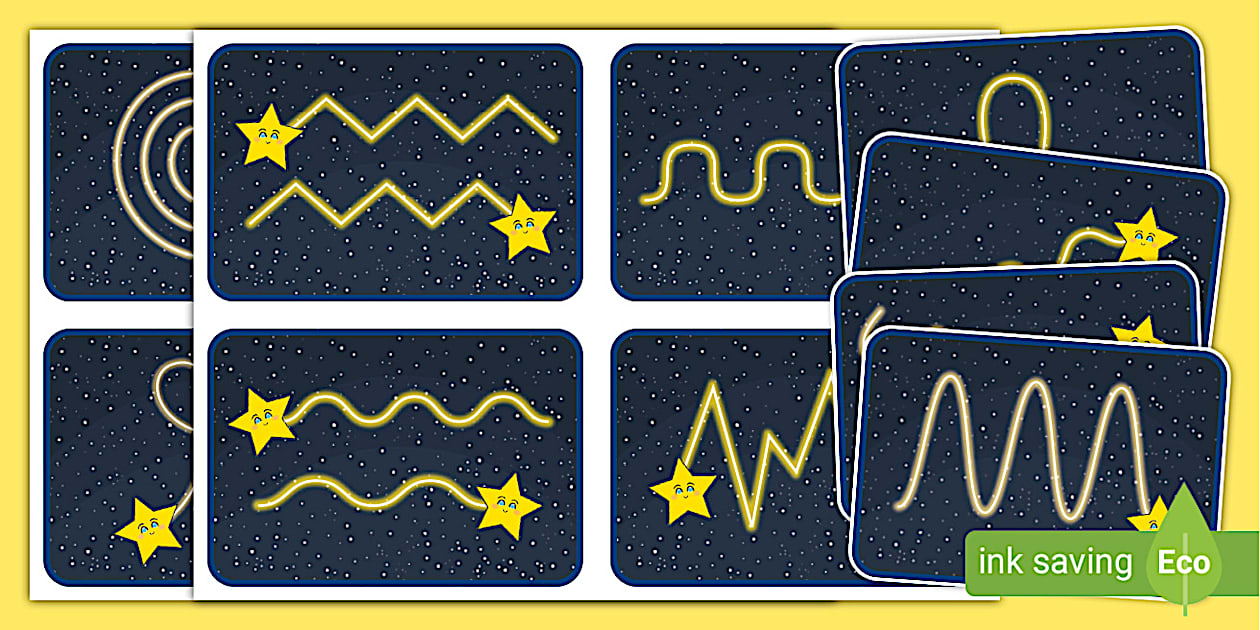 Twinkle, Twinkle, Little Star Mark-Making Pattern Cards